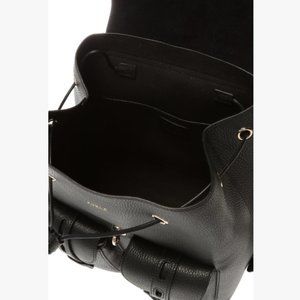 Furla | Bags | Furla Net Mini Leather Backpack In Nero Nwt | Poshmark